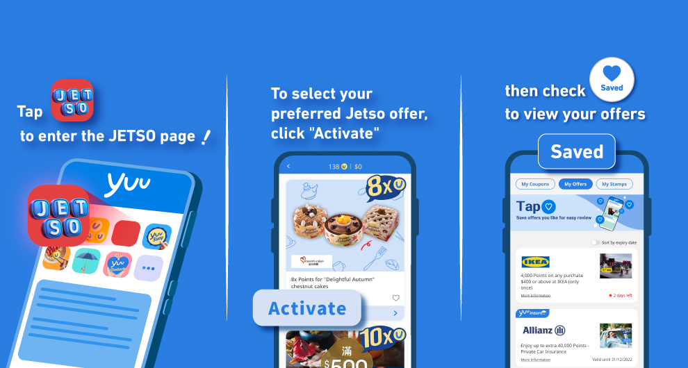 yuu Jetso deals for all | yuu Rewards Club